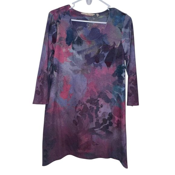 Soft Surroundings | Tops | Soft Surroundings Womens Watercolor Floral ...